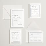 Asymmetry Letterpress Direction Cards by Nicole Walsh | Minted