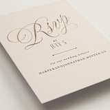 Mirin Foil-Pressed RSVP Online Enclosure Cards by Kate Ahn | Minted