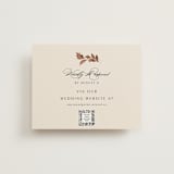 poetique Foil-Pressed RSVP Online Enclosure Cards by Kate Ahn | Minted