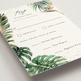 Our Paradise Foil-Pressed RSVP Cards by Elly | Minted