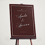 Classic Wedding Welcome Signs by Eric Clegg | Minted