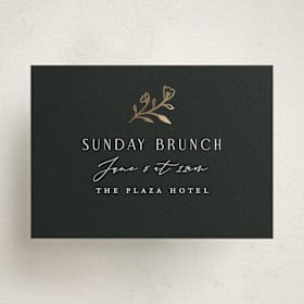 Majesty Foil-Pressed Save The Date Cards by Nicoletta Savod | Minted