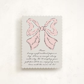Antique Rattle Baby Shower Invitations by Gwen Bedat | Minted
