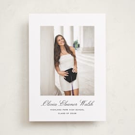 Cecilie Graduation Insert Cards by Megan Davis | Minted