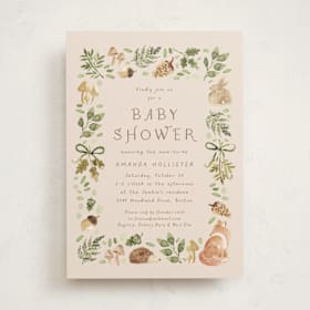 Forest Baby Shower Baby Shower Welcome Signs by frau brandt | Minted