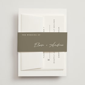 silk Foil-Pressed Wedding Invitations by Pippa Shaw | Minted