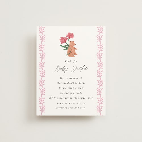 Baby Shower Invitation Insert Cards | Minted