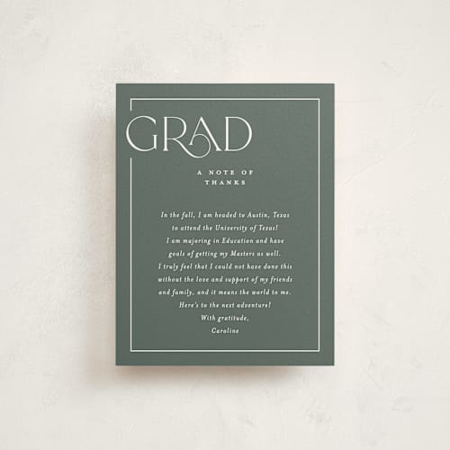 Graduation Insert & Enclosure Cards | Minted