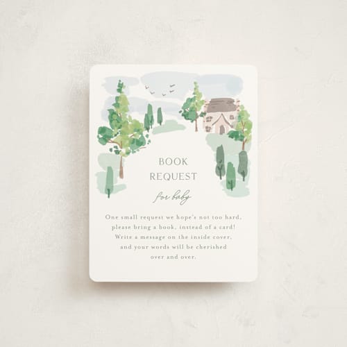 Baby Shower Invitation Insert Cards | Minted