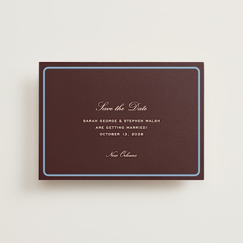 save the date postcard template