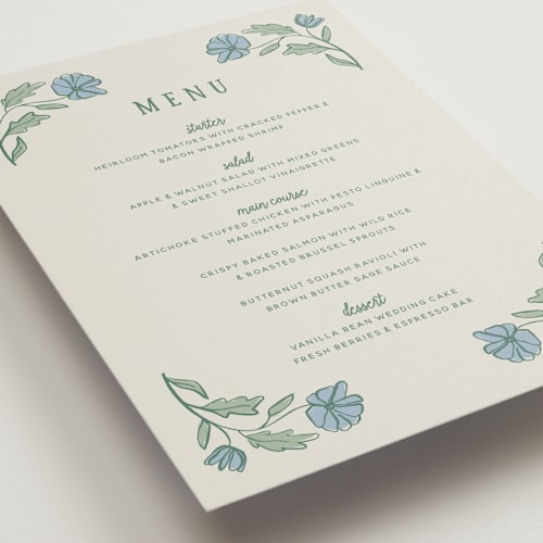 Page 15 - Wedding Menu Cards | Minted