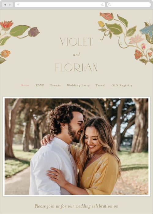 Wedding Websites FREE with Online RSVP Minted