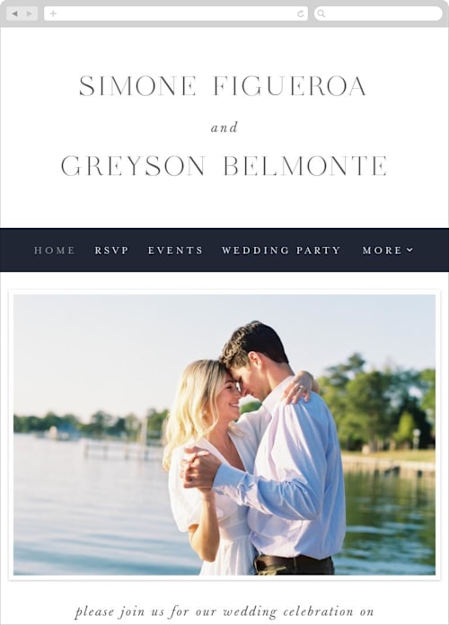 FREE Wedding Website Builder with Online RSVP | Minted