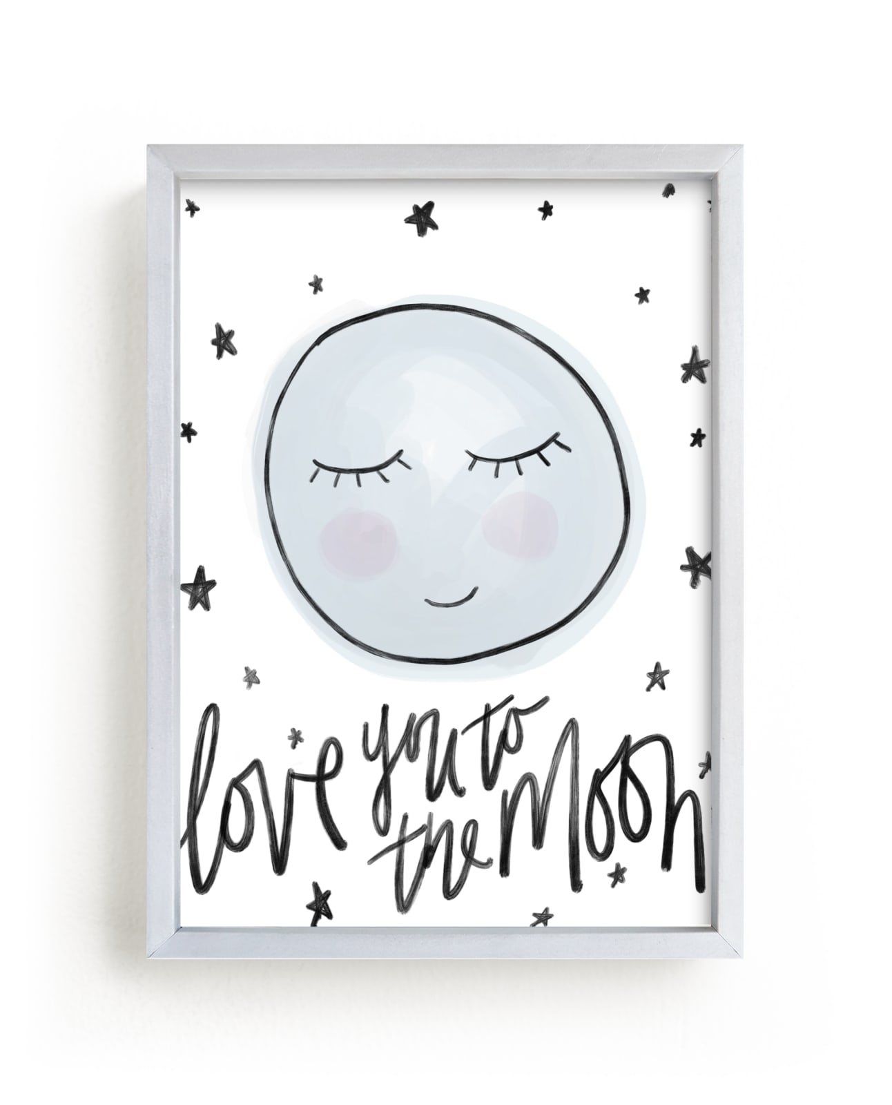 A Sweet Moon Wall Art Prints by Korrin Dougherty | Minted