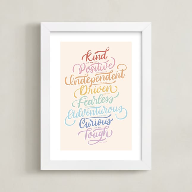 Disney Princess Traits Disney Art By Carolyn Kach Minted disney-princess-traits-disney-art-by-carolyn-kach-minted