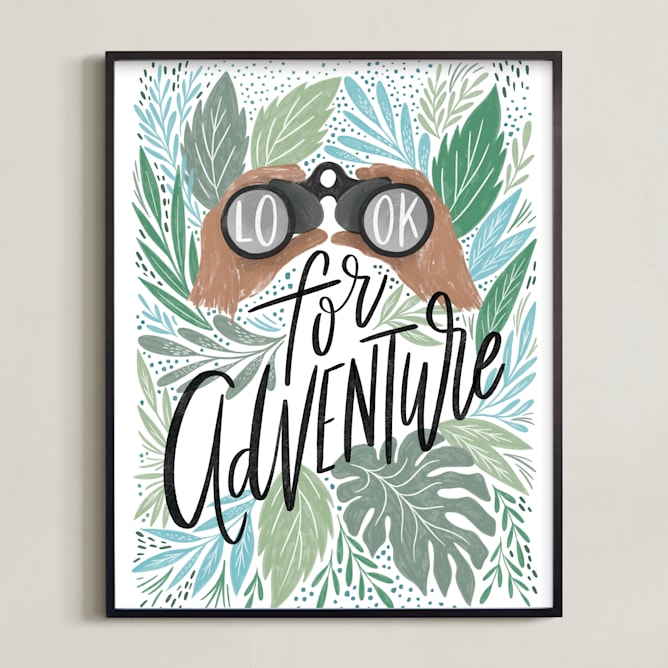 Look for Adventure Children's Art Prints by Alethea and Ruth | Minted