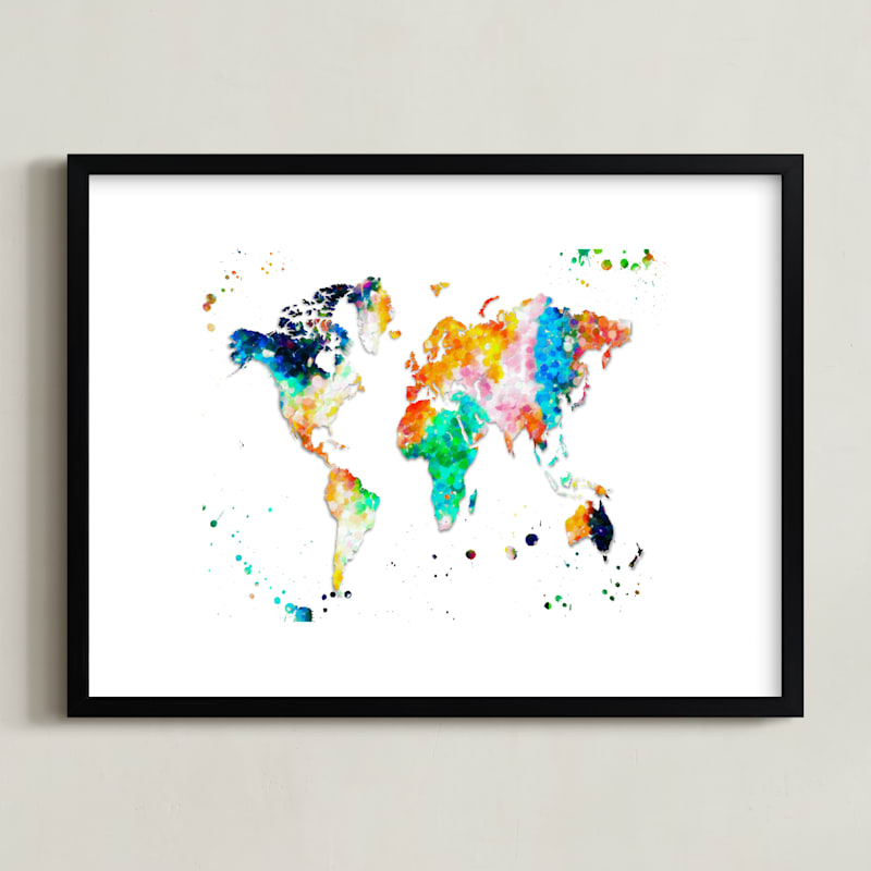 United Colors Children's Art Prints by Alex Isaacs Designs | Minted