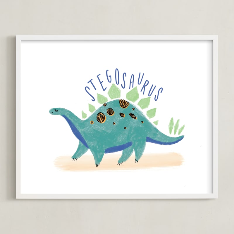 stego Children's Art Prints by Pixel and Hank | Minted
