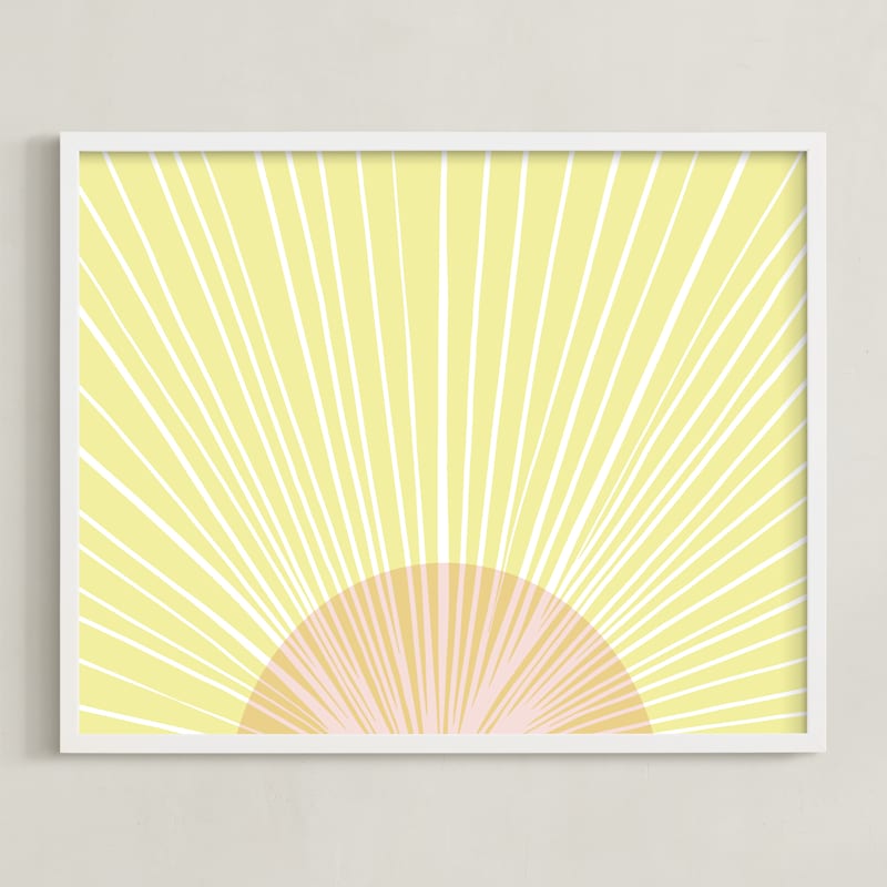 Pastel Sunrise Children's Art Prints by Kerry Doyle | Minted