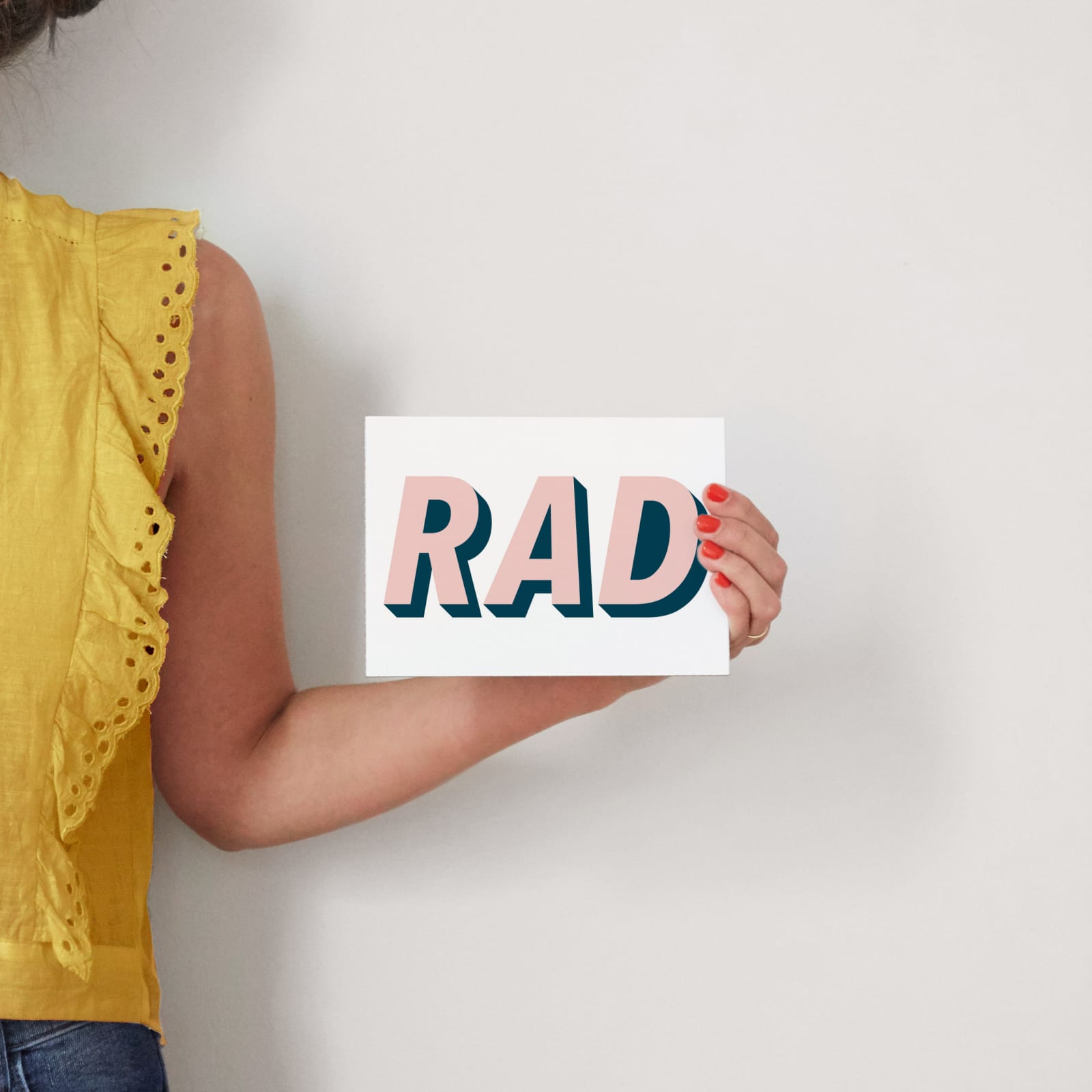 Be Rad Wall Art Prints by Christine Sullivan Houlihan | Minted