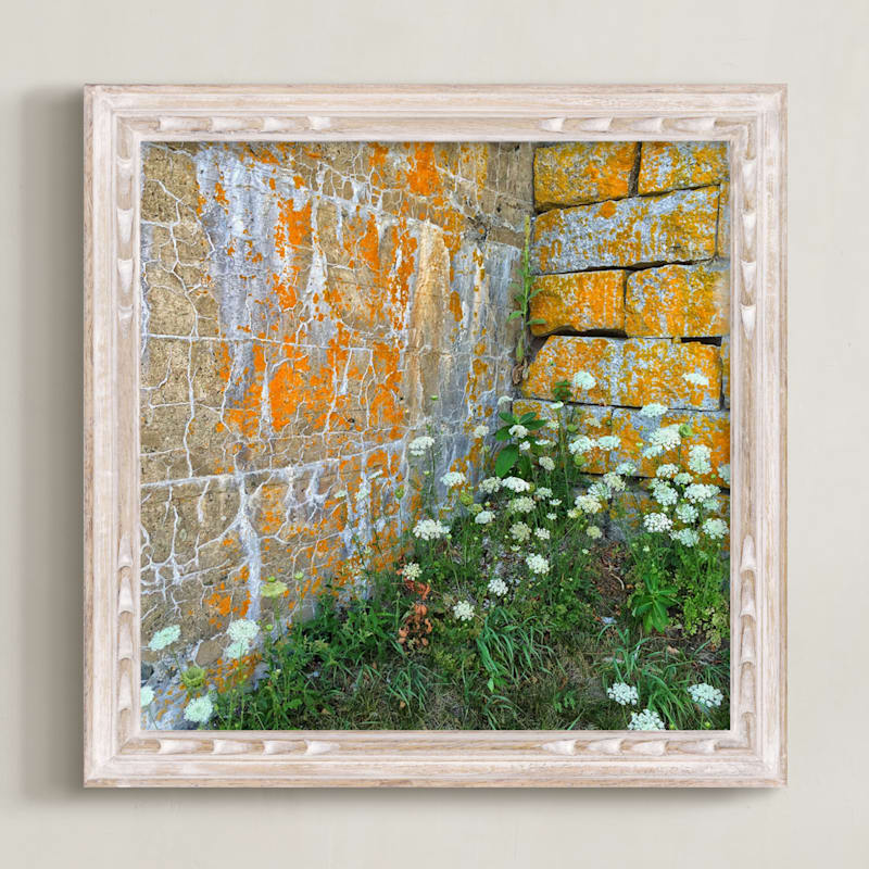 Orange Textured Wall Fine Art Prints by Andy Mars | Minted