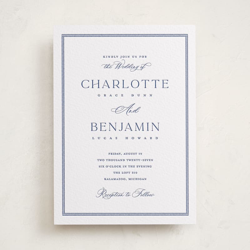 Wedding Invitation Wording Minted