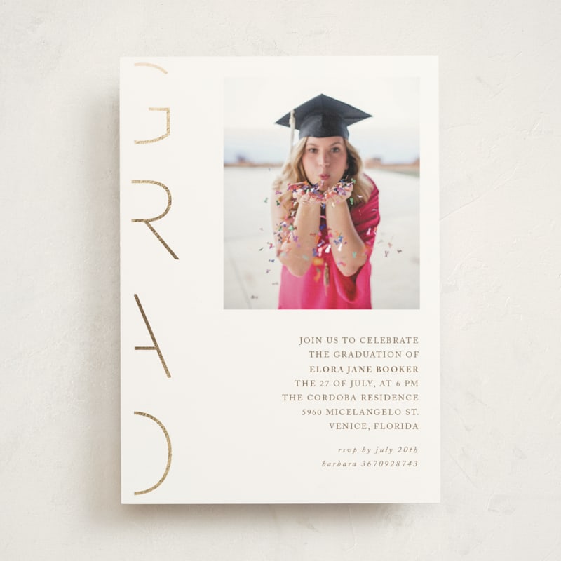 Examples Of Graduation Announcement Wording