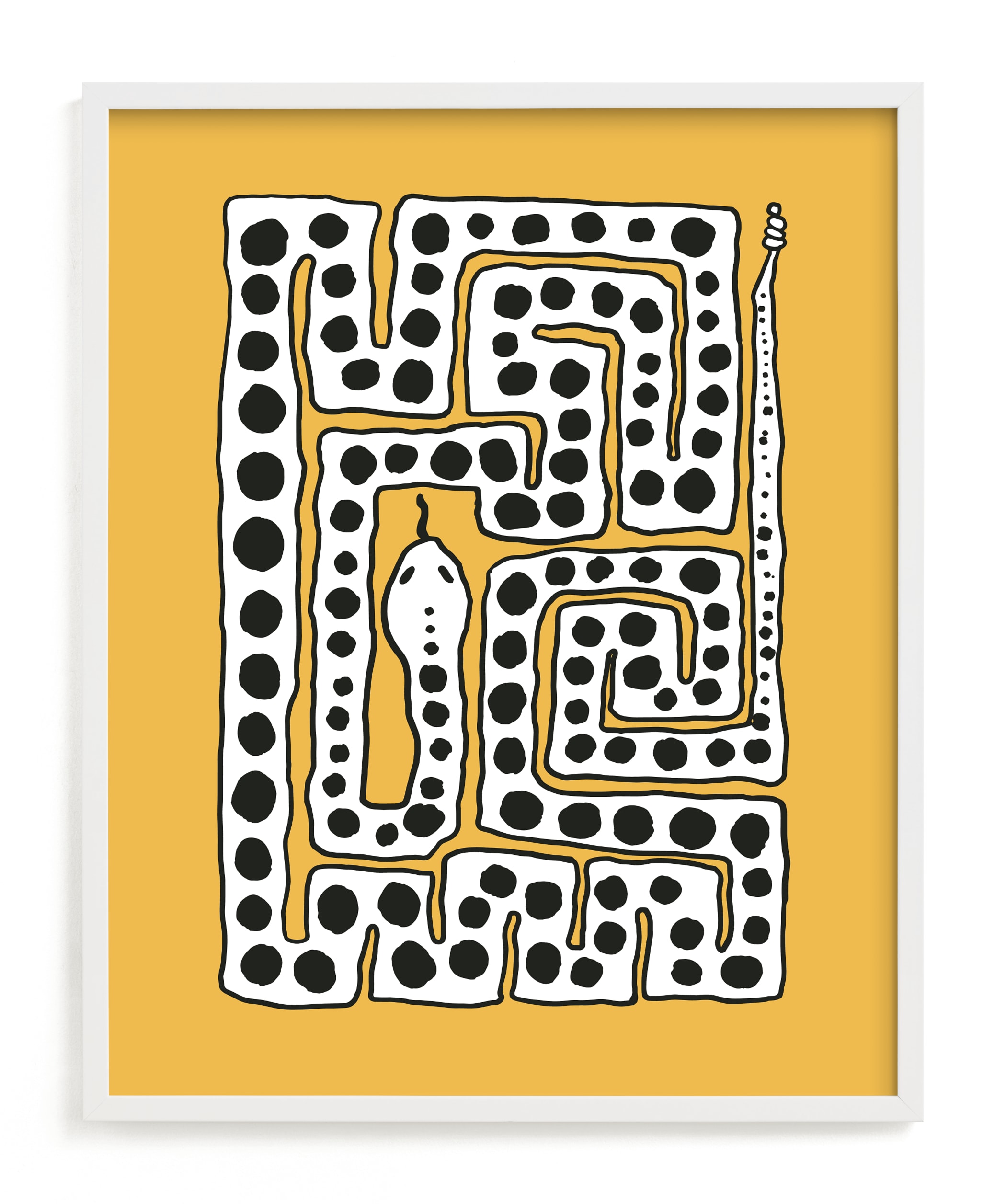 Charming Snake Wall Art Prints by Inkblot Design | Minted