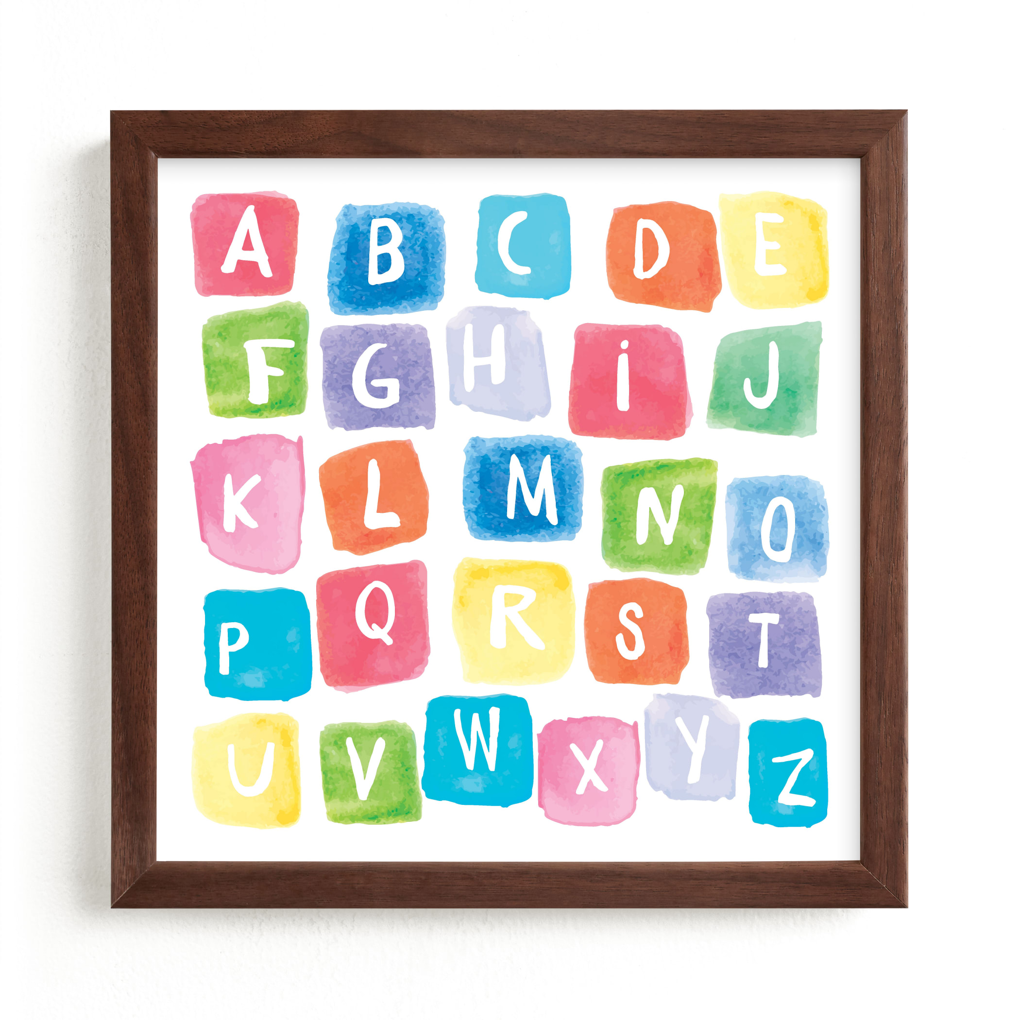 ABC squares Wall Art Prints by Amy Hall | Minted